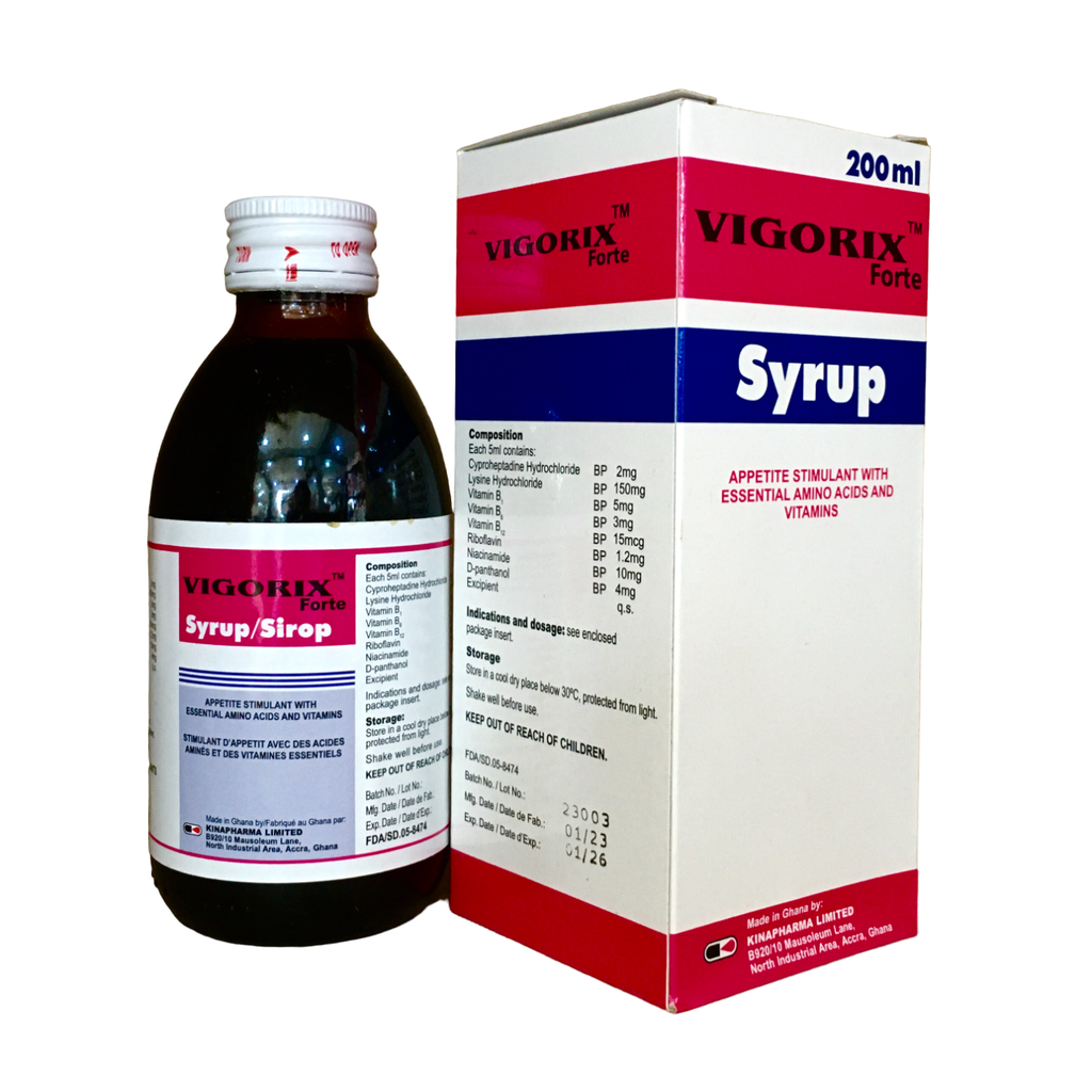 Vigorix Forte Syrup 200Ml | Meldinpharma